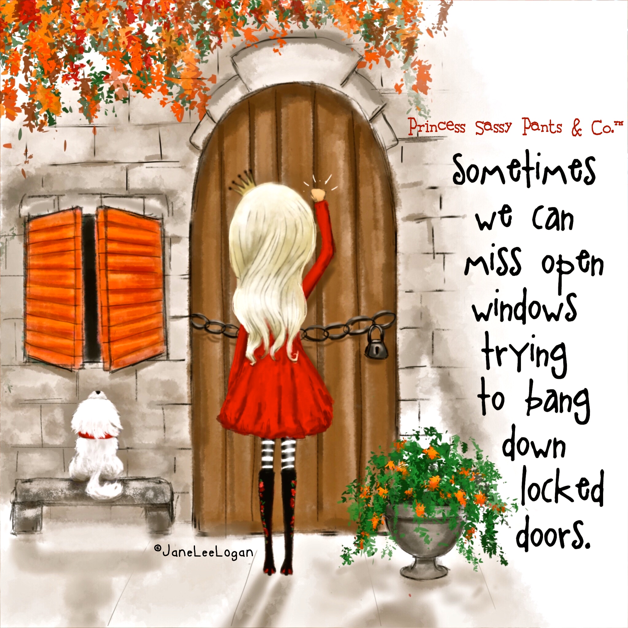Look for open windows… | Princess Sassy Pants & Co.™
