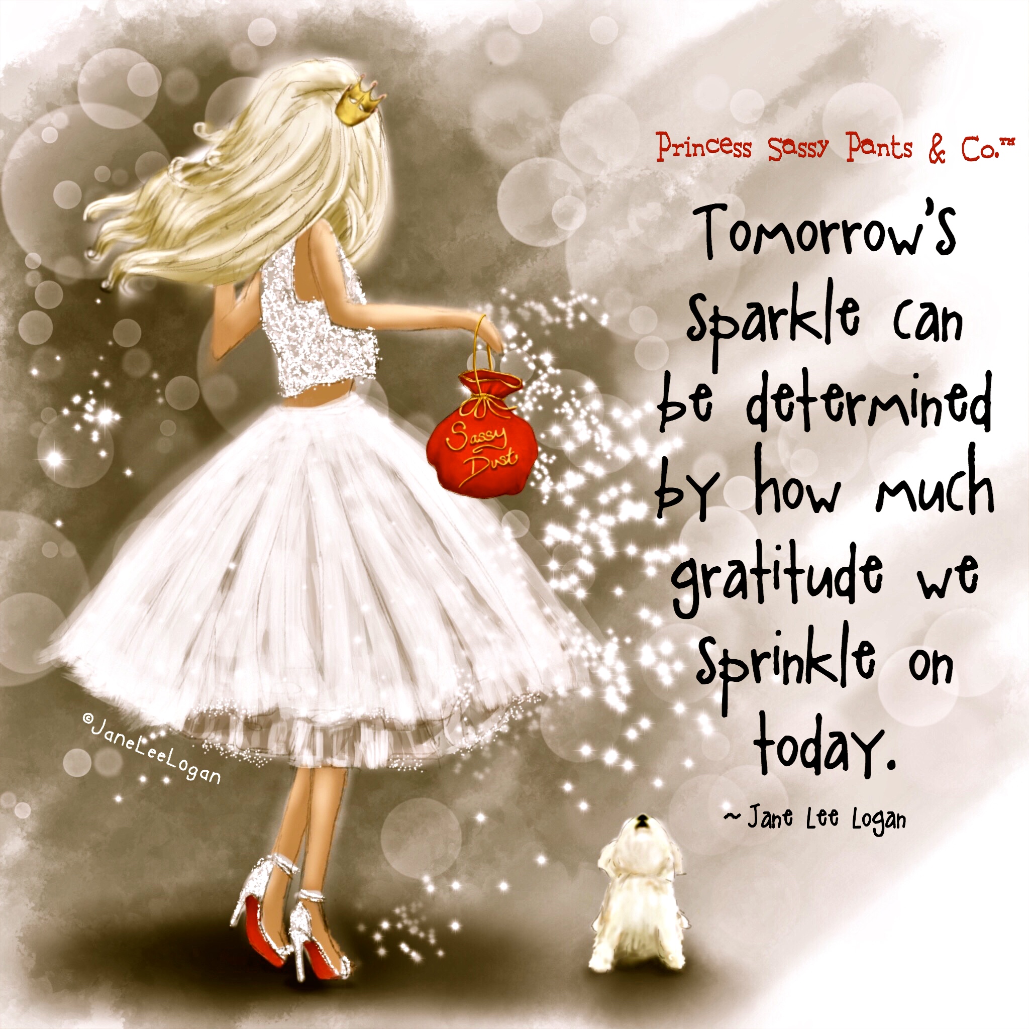 Sparkle, gratitude and snot crying? | Princess Sassy Pants & Co.™
