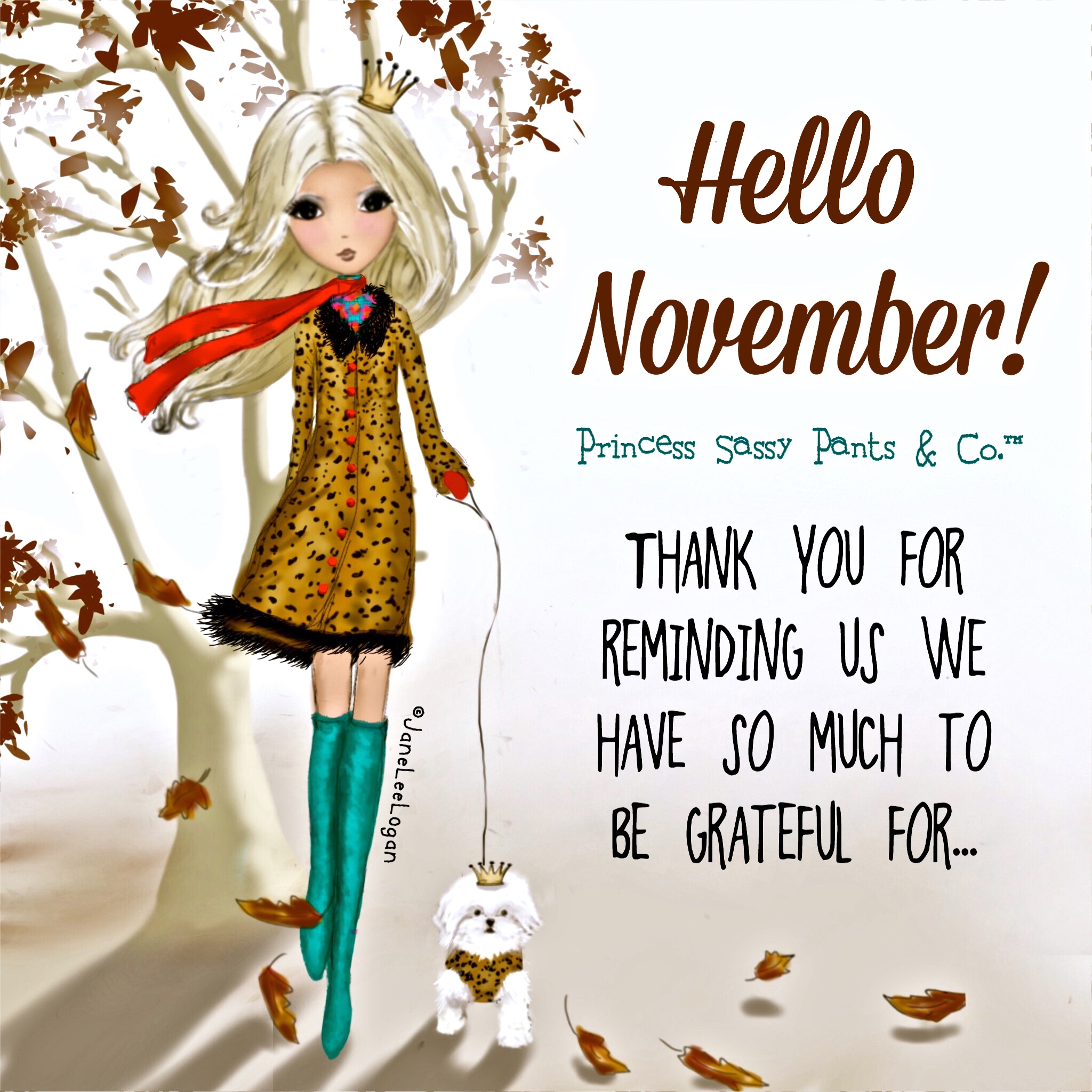 Hello November! | Princess Sassy Pants & Co.™