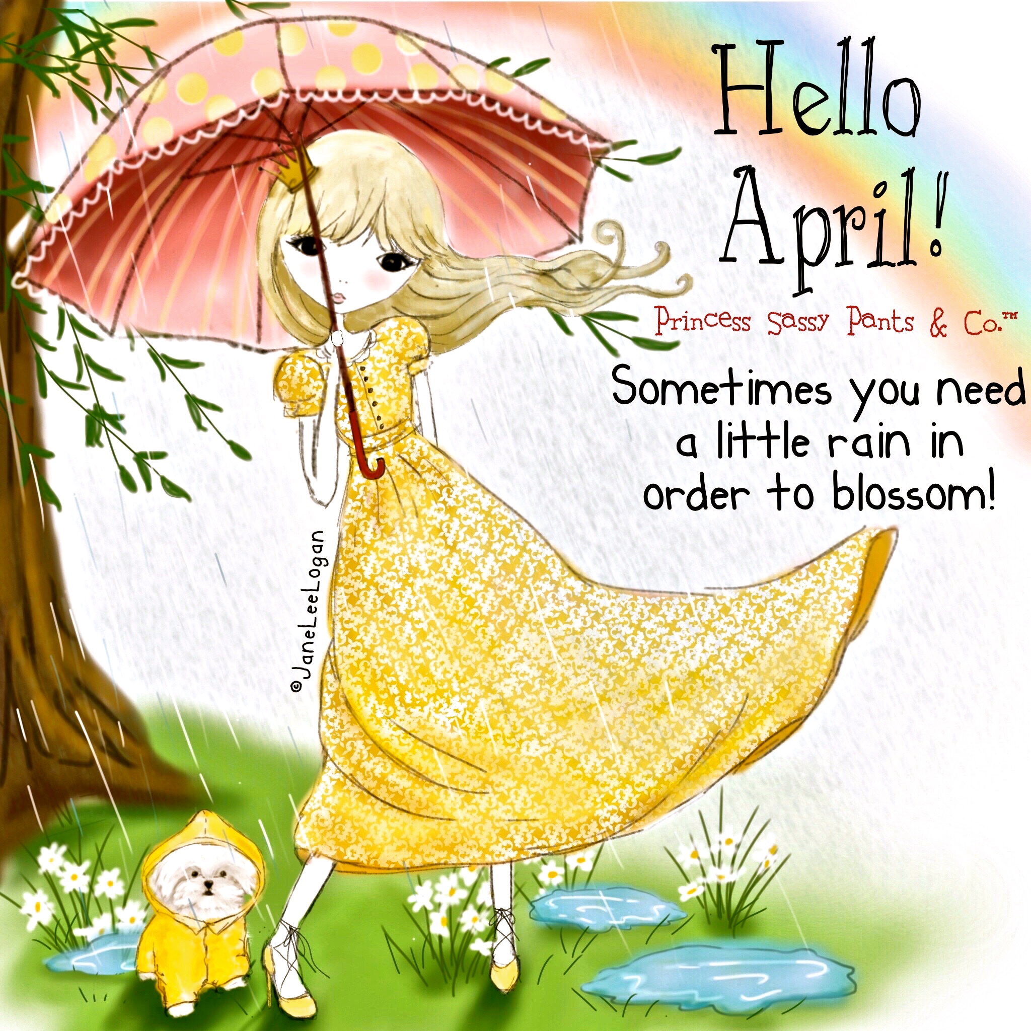 Hello April! | Princess Sassy Pants & Co.™