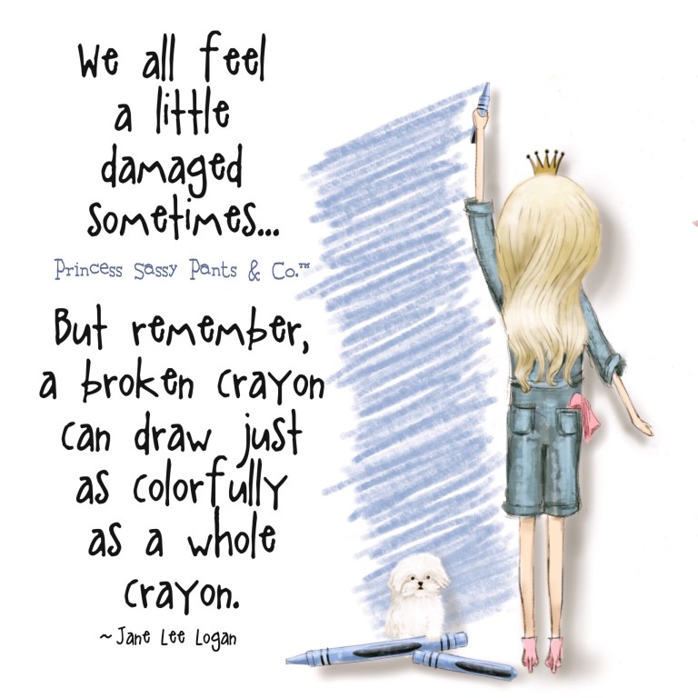 Feeling a little damaged? | Princess Sassy Pants & Co.™
