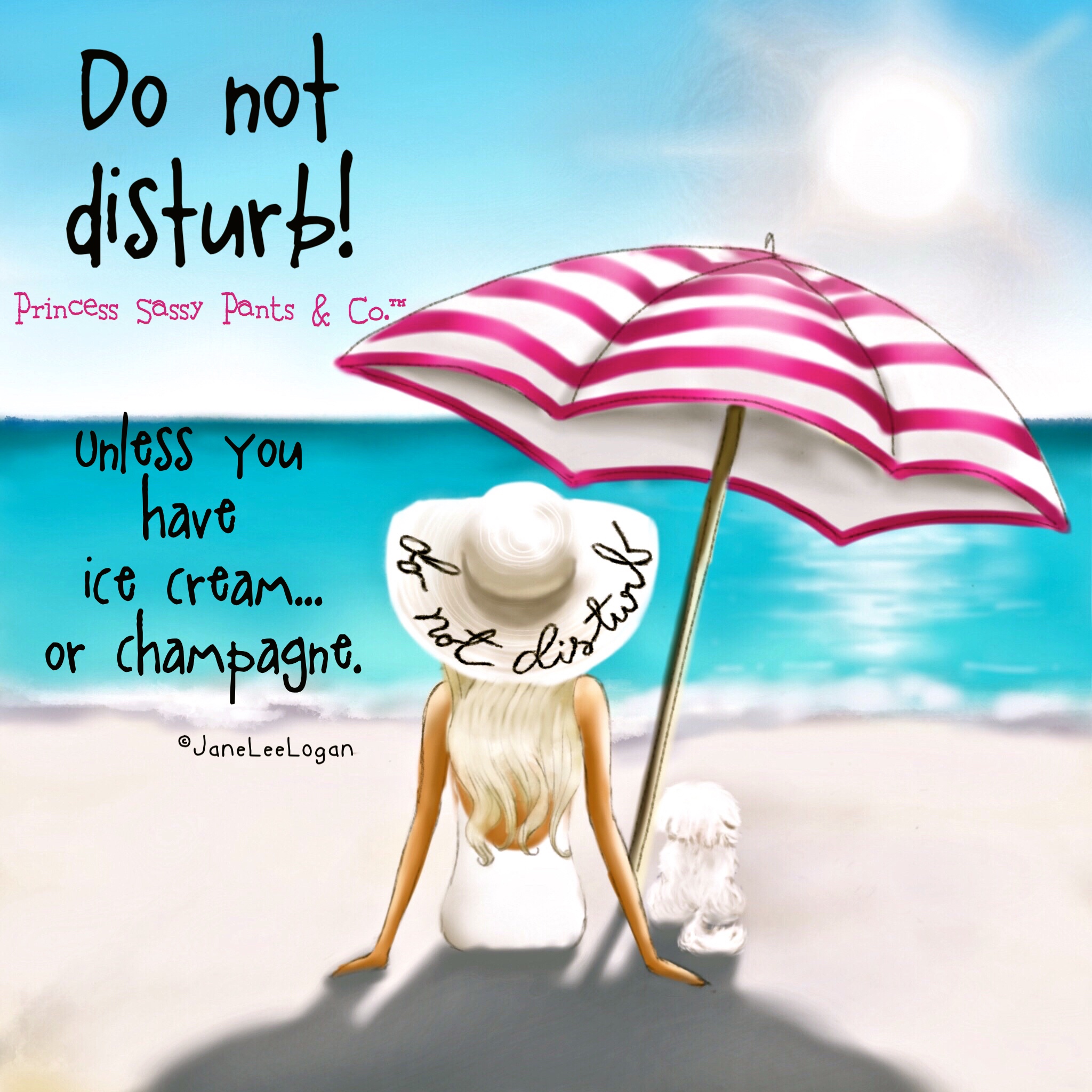 Do not disturb! Unless… | Princess Sassy Pants & Co.™