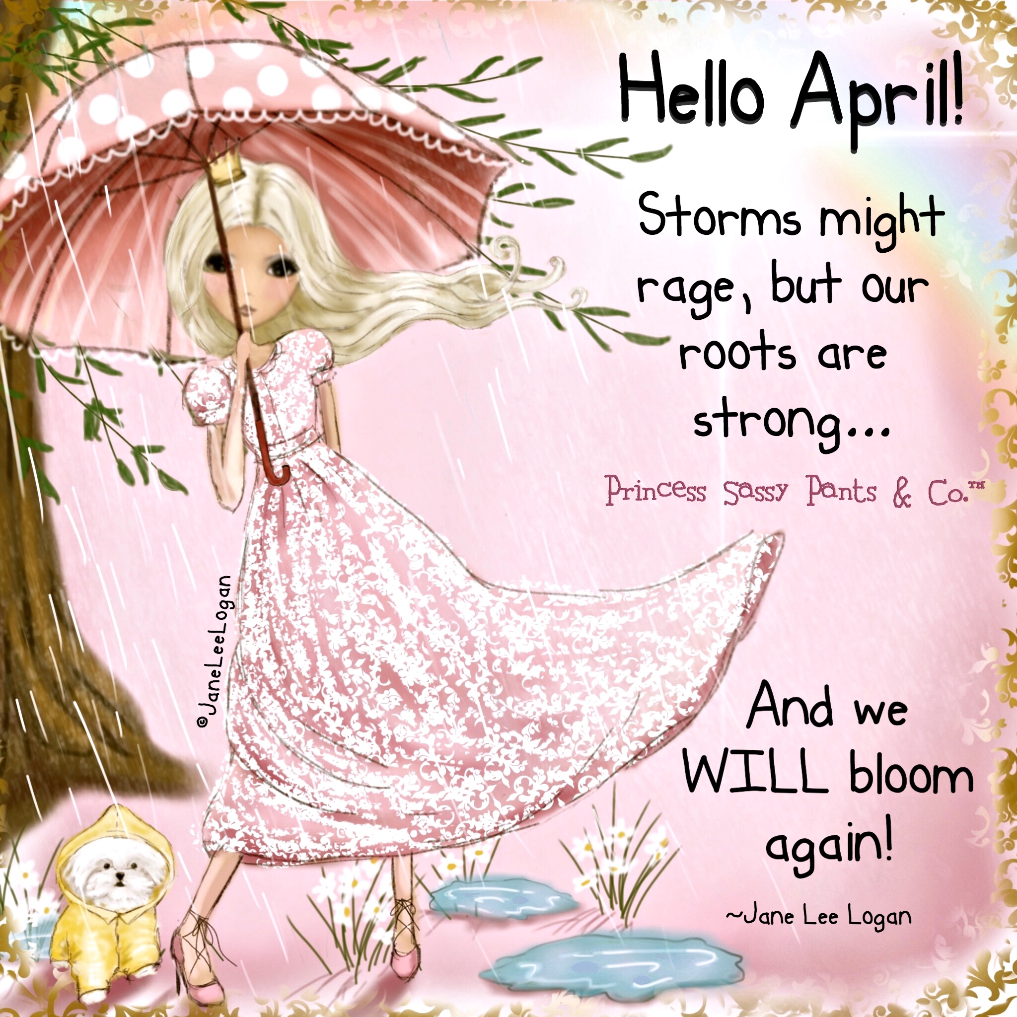 Hello April! | Princess Sassy Pants & Co.™